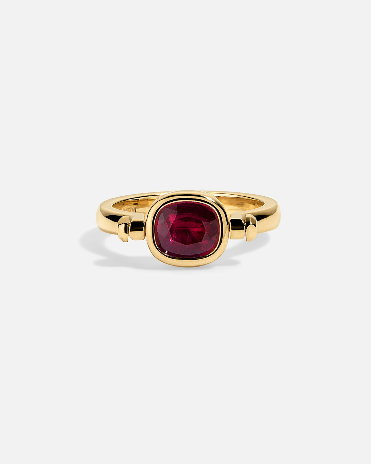 ROWAN Kinetic Ruby Signet Ring – ROEN