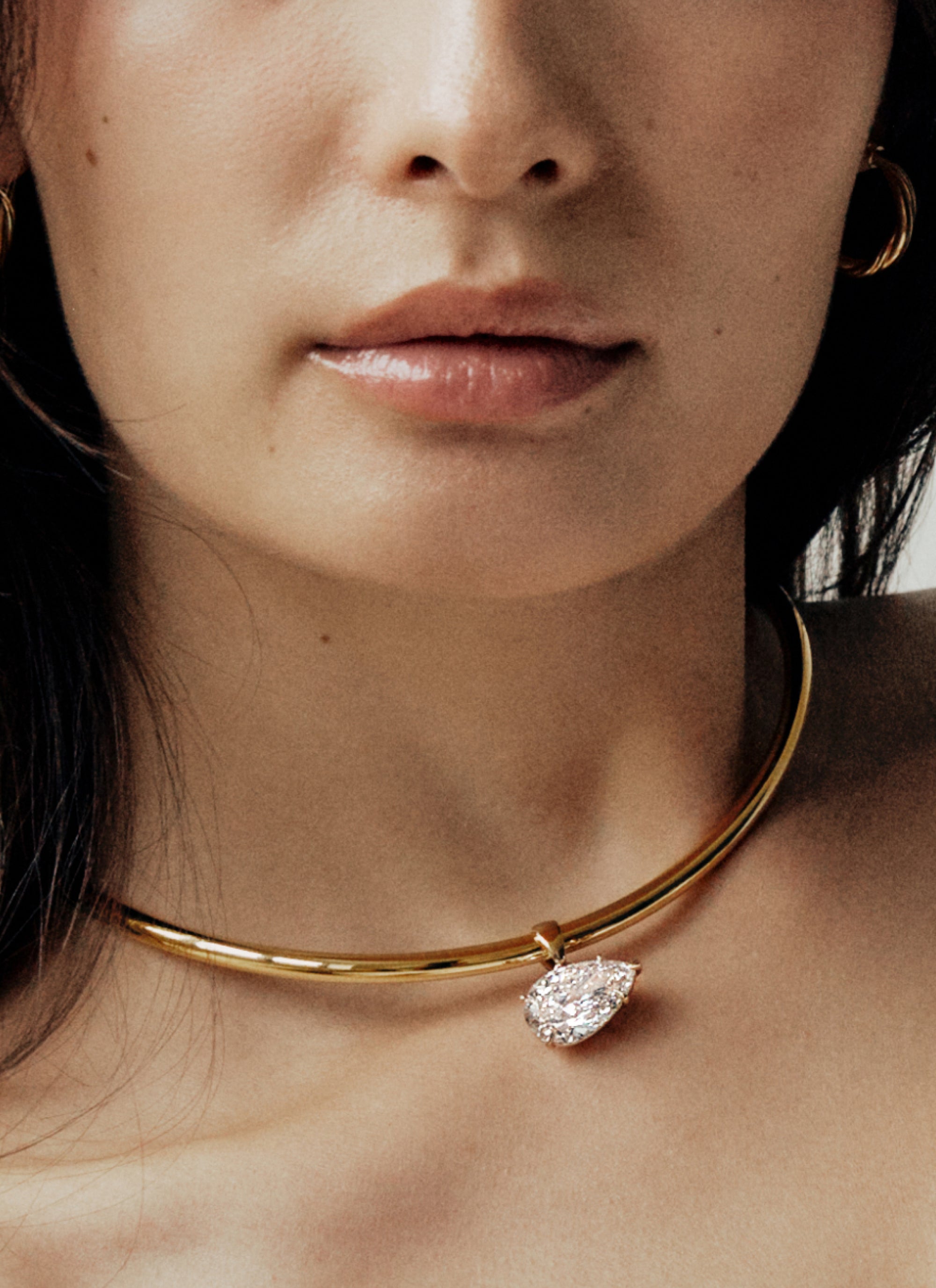 ROEN NYC - RHEA TWIST Solid Gold Mini Hoop Earrings - 18K Gold