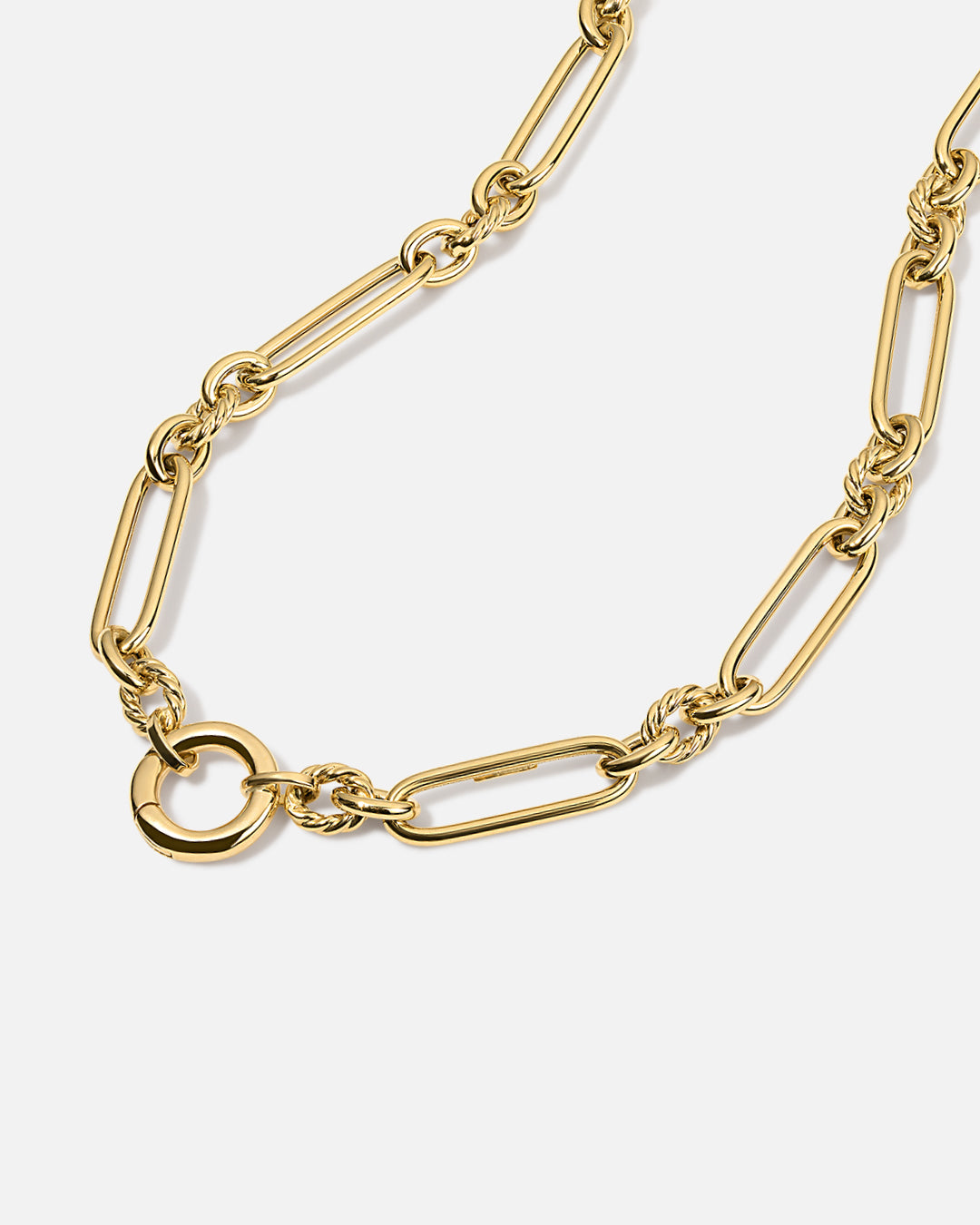 LYNX Mixed Link Chain Necklace – ROEN