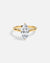 SIMI Floral Hidden Pavé Engagement Ring | ROEN NYC
