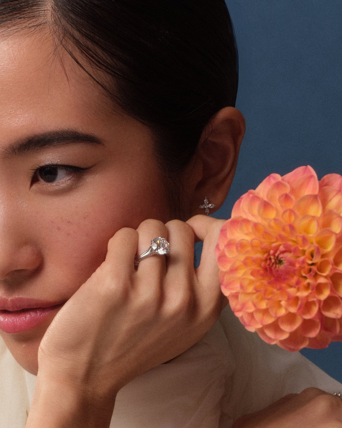 SIMI Lotus Split Shank Ring – 18K Yellow Gold | ROEN – ROEN